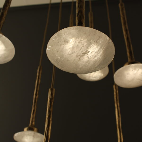 Crystal Quartz Pendant Light Aurah Rock - Haus of Aurah: Interior ...